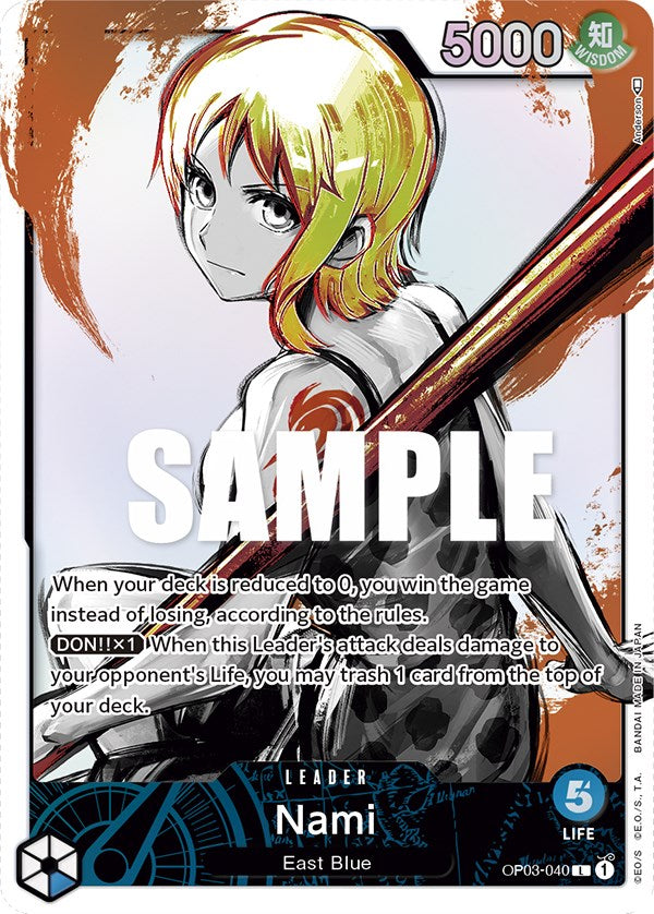 Nami (Alternate Art) [Pillars of Strength] | Good Games TCG