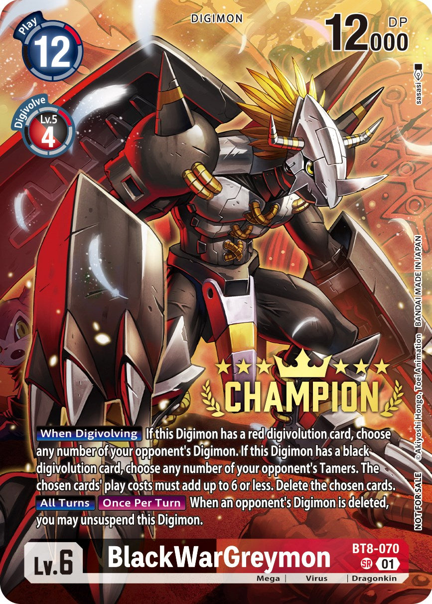 Blackgreymon Blackwargreymon Jan 2023 Playmat Limited Series