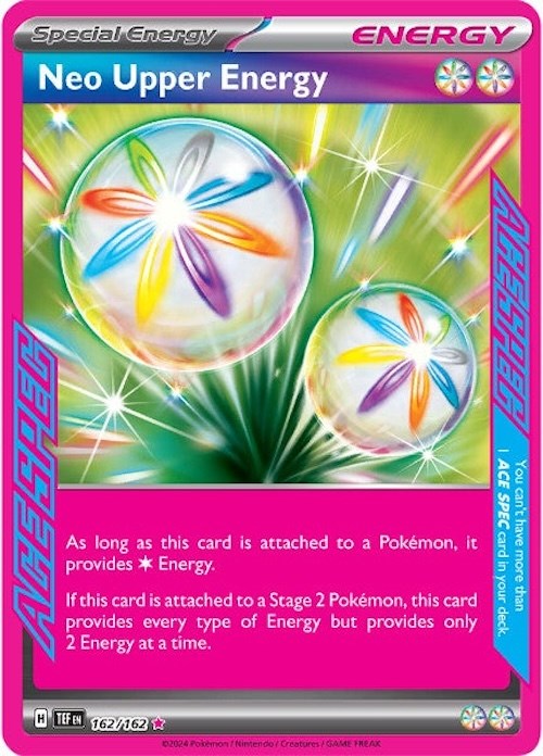 Neo Upper Energy (162/162) [Scarlet & Violet: Temporal Forces] | Good ...