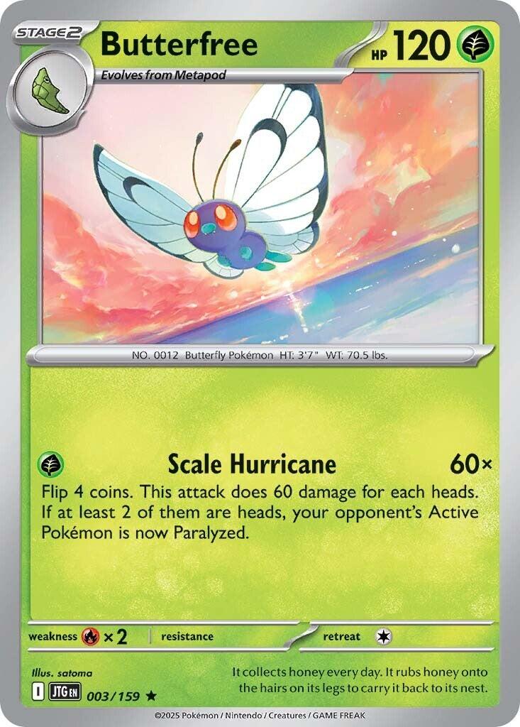 Butterfree (003/159) [Scarlet & Violet: Journey Together] | Good Games TCG