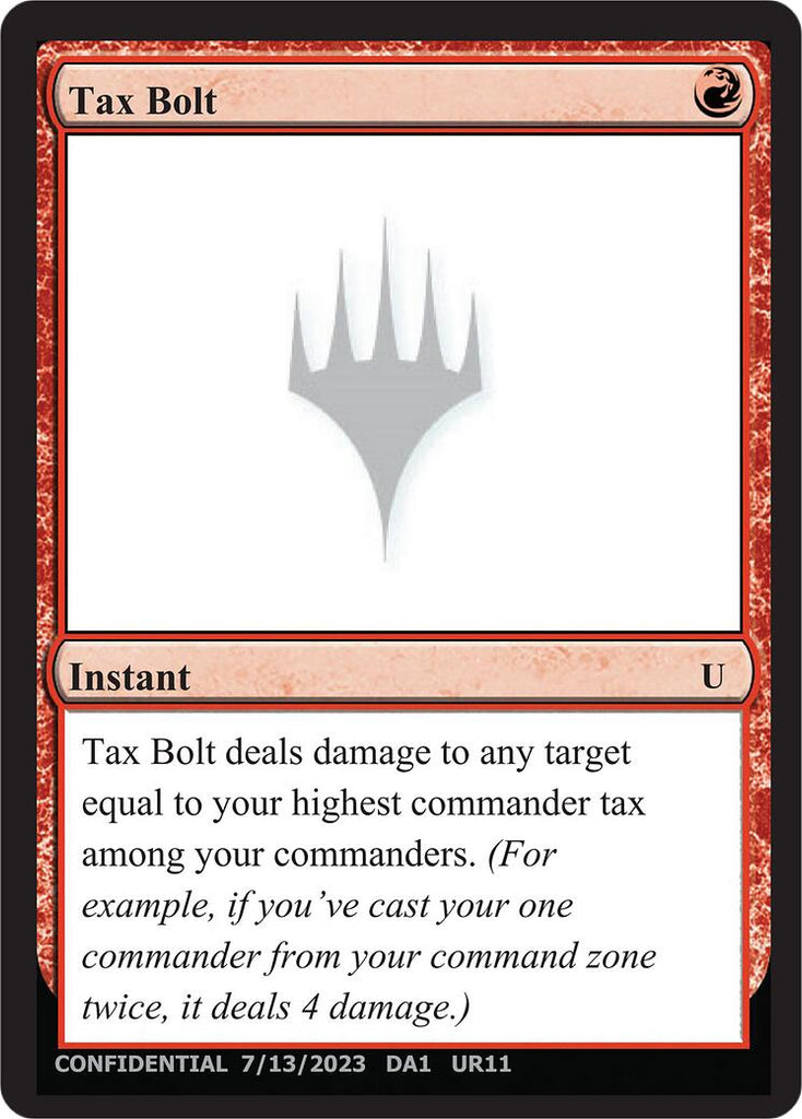 Tax Bolt [Mystery Booster] | Good Games TCG