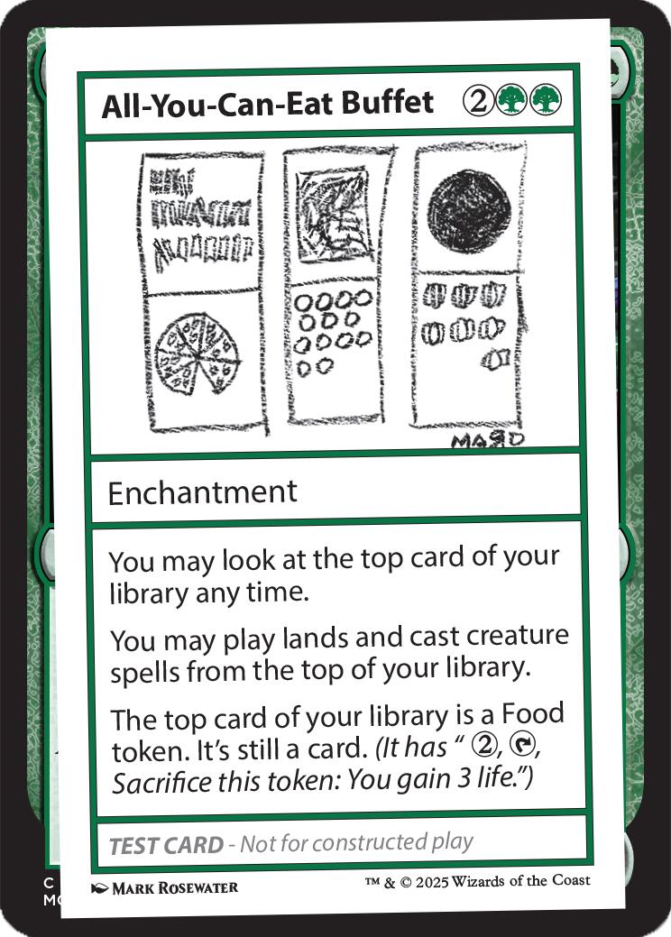 All-You-Can-Eat Buffet [Mystery Booster Playtest Cards] | Good Games TCG