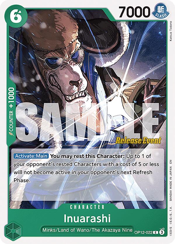Inuarashi [Legacy of the Master Release Event Cards] | Good Games TCG