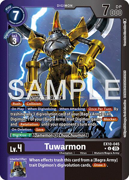 Tuwarmon [EX10-045] (Limited Foil) [Sinister Order] | Good Games TCG
