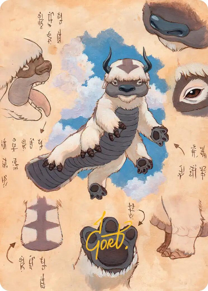 Appa, Steadfast Guardian Art Card (Gold-Stamped Signature) [Avatar: The ...