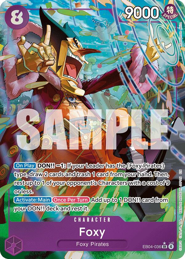 Foxy (Alternate Art) [The Azure Sea's Seven] | Good Games TCG