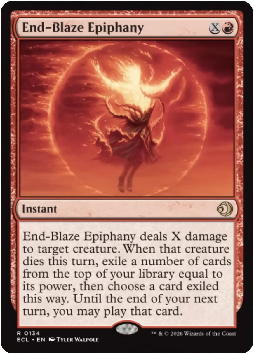 End-Blaze Epiphany [Lorwyn Eclipsed] | Good Games TCG