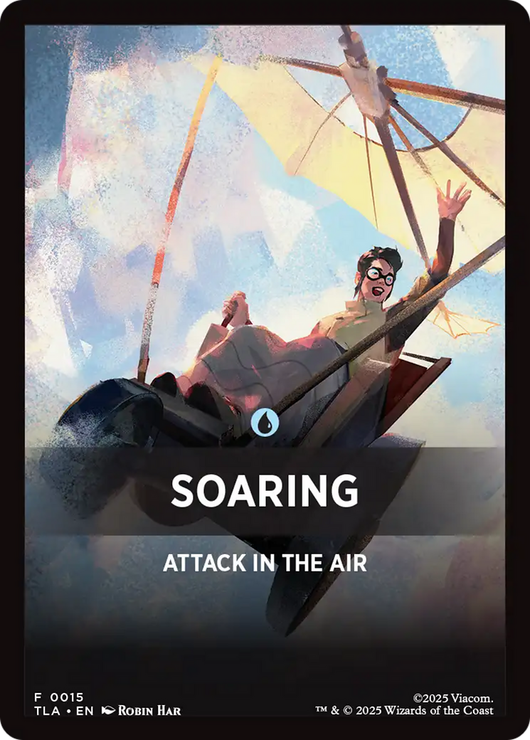 Soaring Theme Card [Avatar: The Last Airbender Tokens] | Good Games TCG