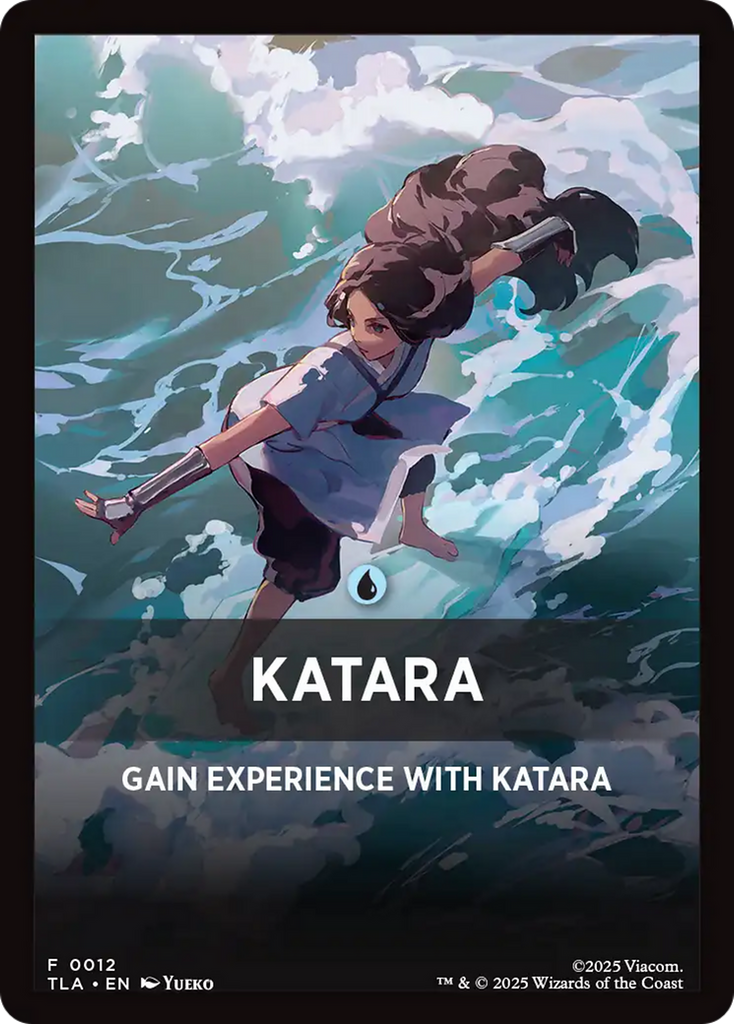 Katara Theme Card [Avatar: The Last Airbender Tokens] | Good Games TCG